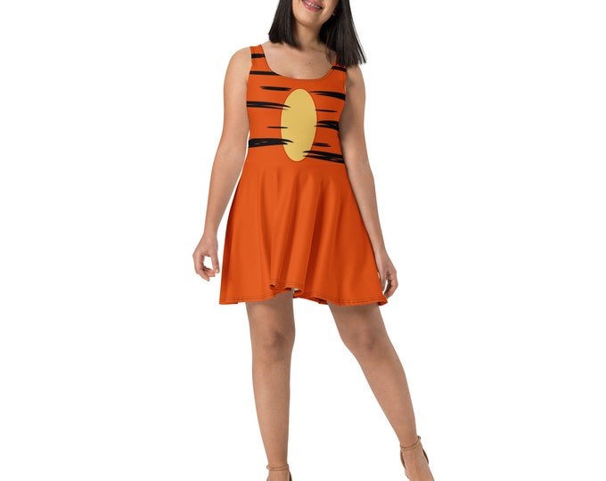 Adult Tigger Dress - Adult Tigger Costume - Winnie the Pooh - Etsy
