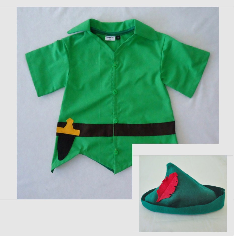 Toddler Peter Pan Hat Boy Peter Pan - Etsy