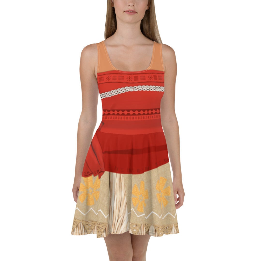 Moana Dress, Moana Costume for Woman, Adult Moana Costume, Disney ...