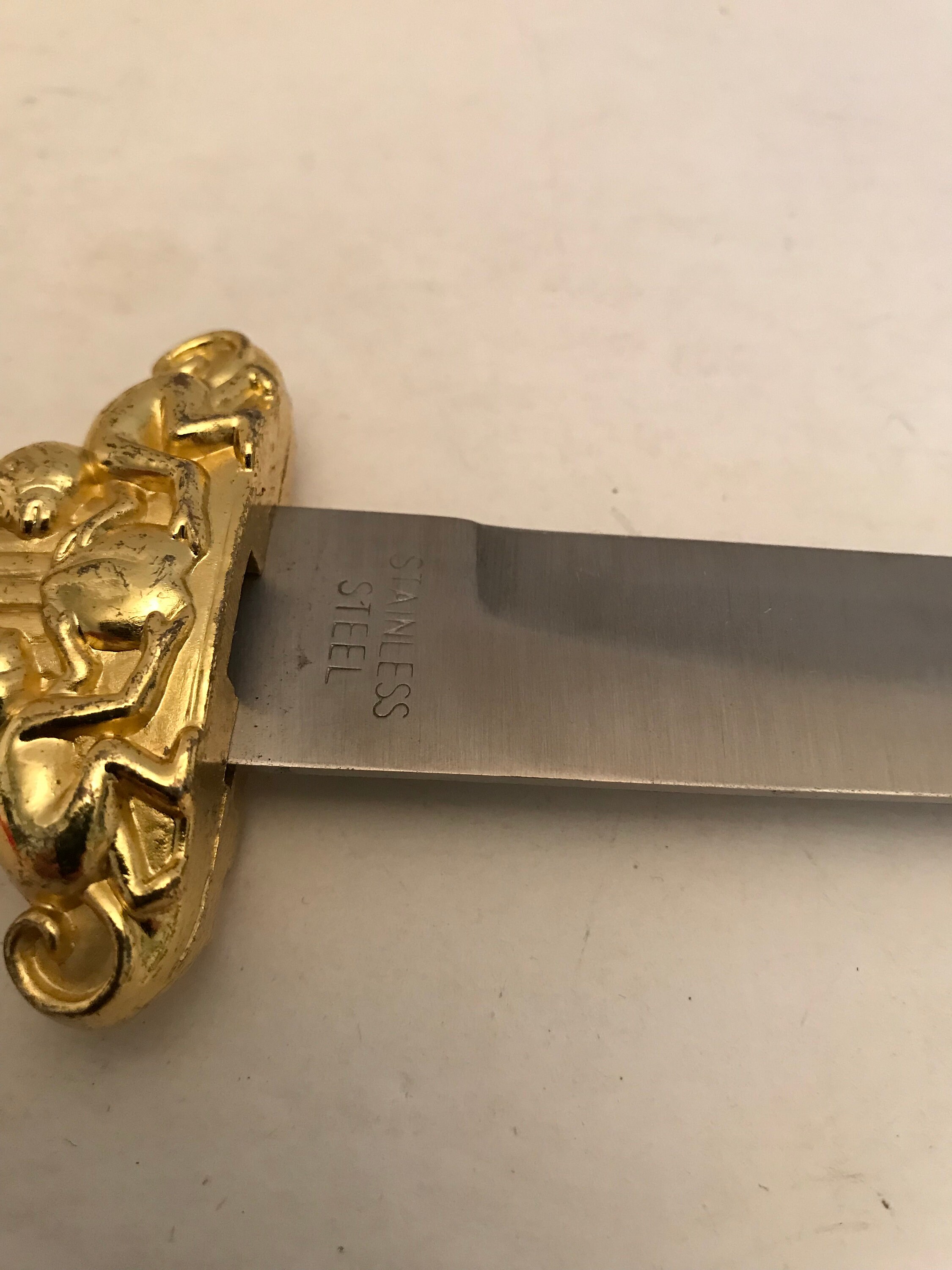 Vintage Large Tibet Style Hanging Knife With Sheath - Etsy