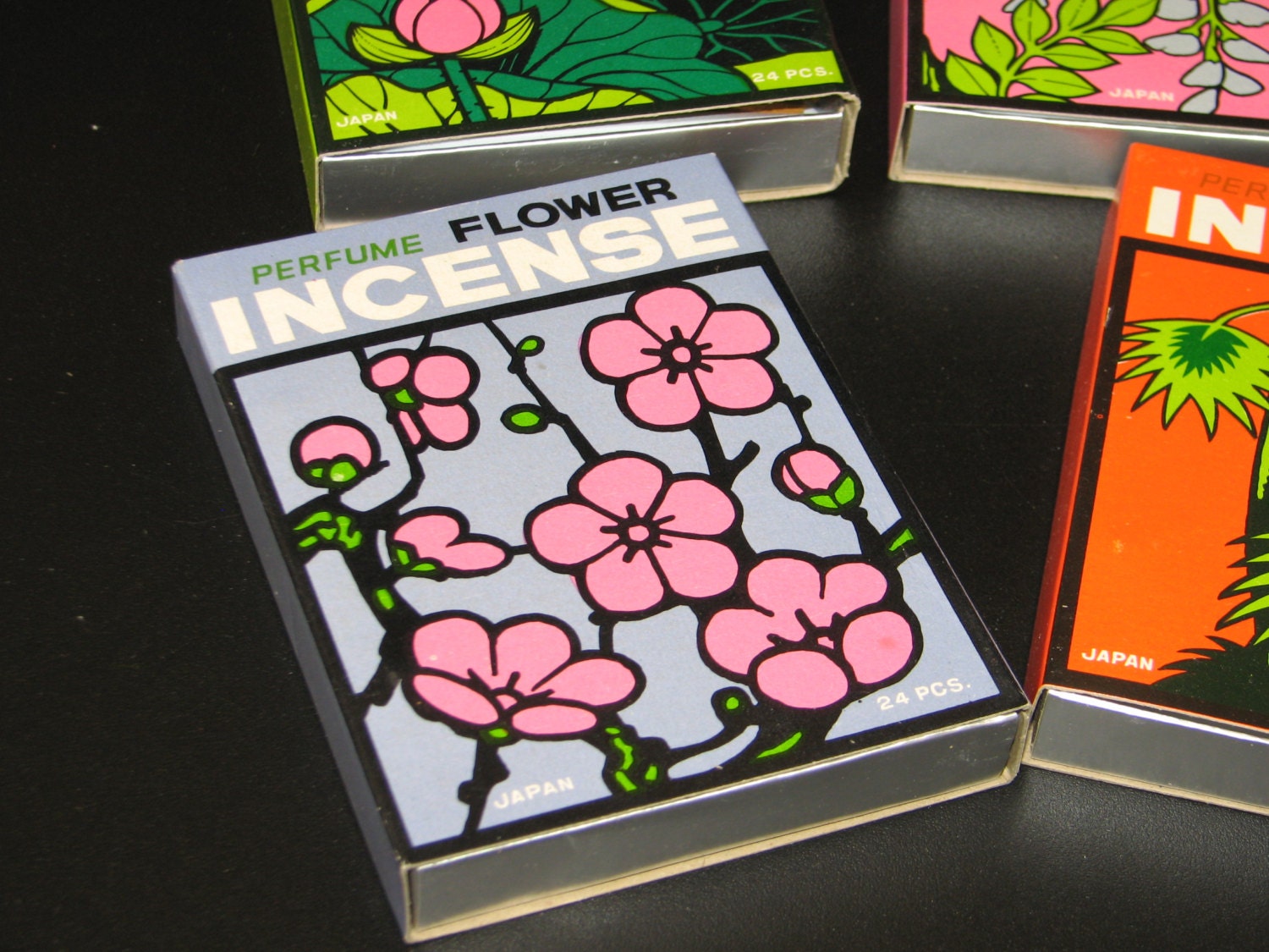 Vintage Perfume Flower Boxed Incense Cones NOS 1960's | Etsy