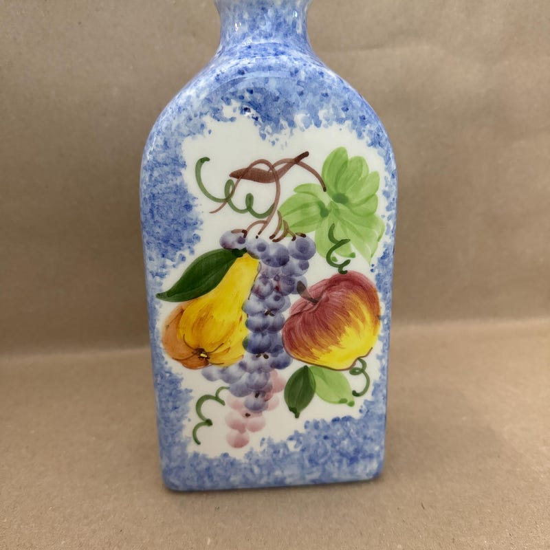 Italian Ceramic Jug Vase - Etsy