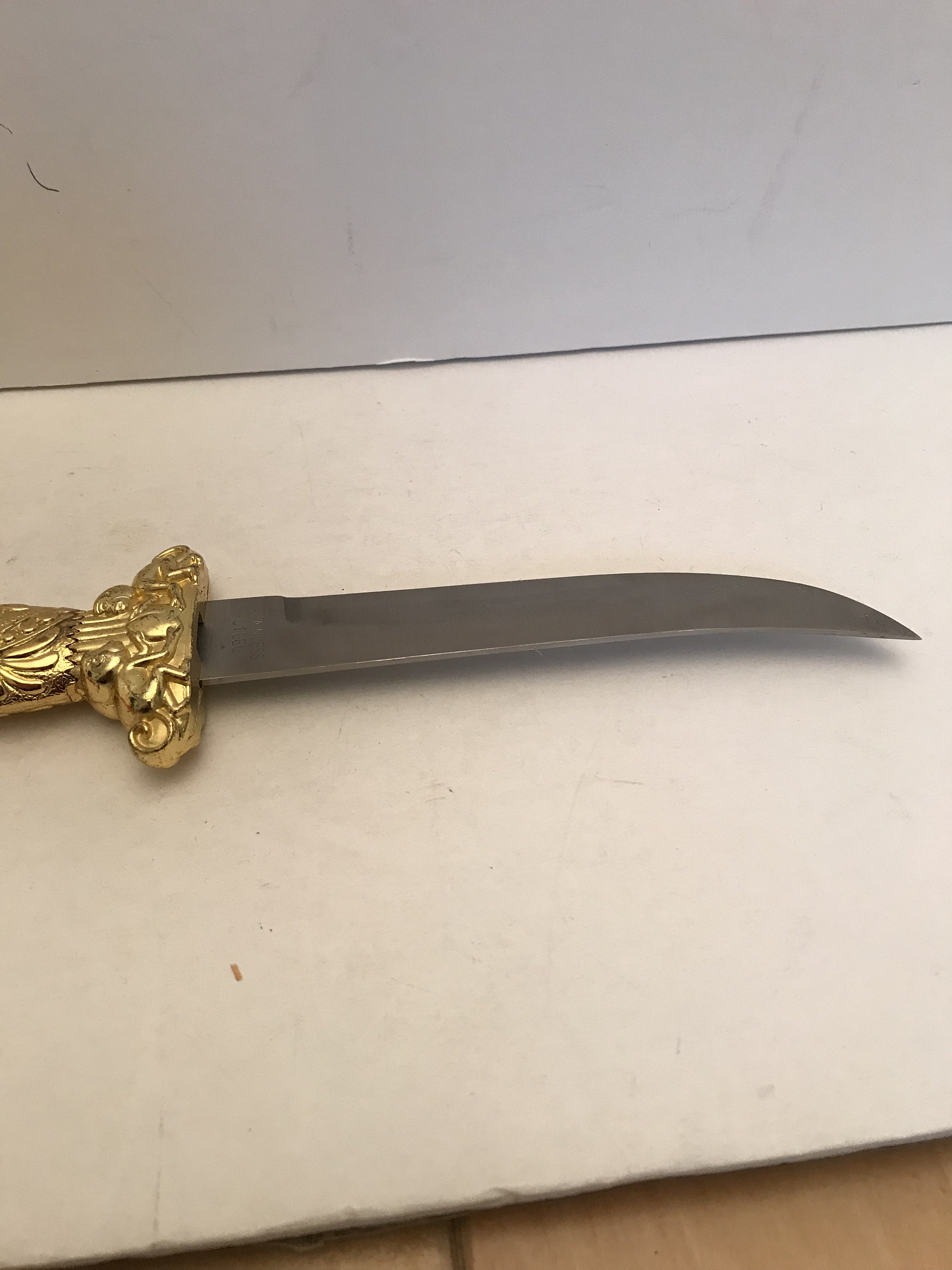 Vintage Large Tibet Style Hanging Knife With Sheath - Etsy