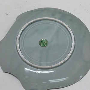 Vintage Adorable Hand Painted Light Green Larger Version Ceramic Fish ...