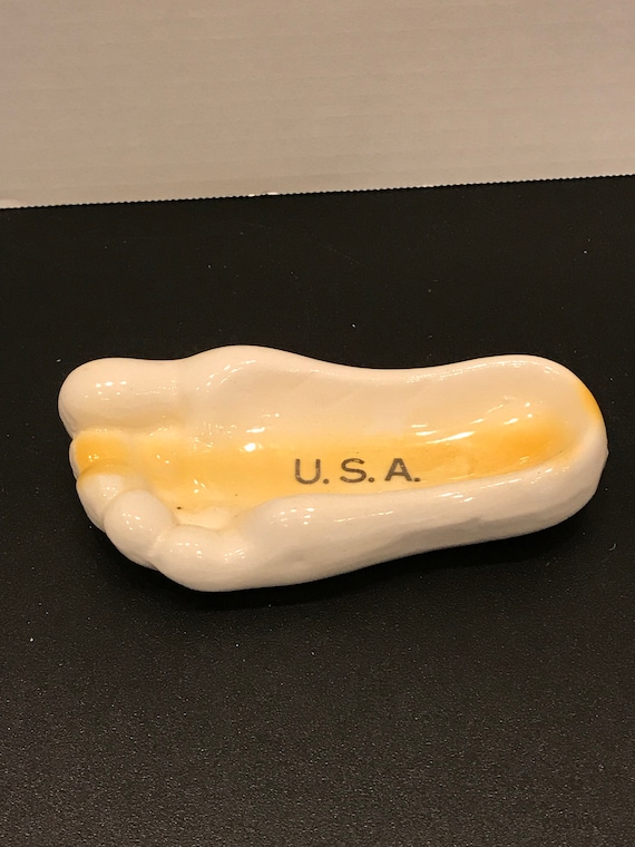 Vintage Ceramic Novelty Foot Dish From the 1982 Worlds Fair - Etsy