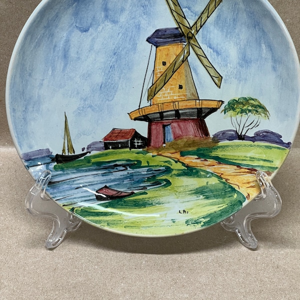 Windmill Plate - Etsy