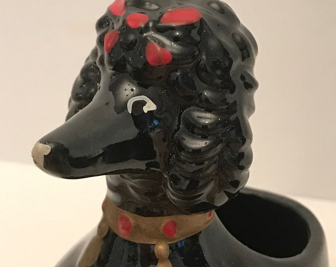 Vintage 1950s Retro MOD Kitsch Ceramic Prissy Pearl Necklace Long Neck ...