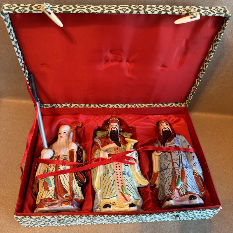 Chinese Gods Set - Etsy