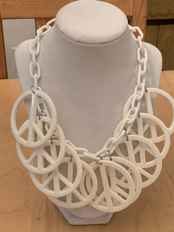 vintage hand made peace - Gem