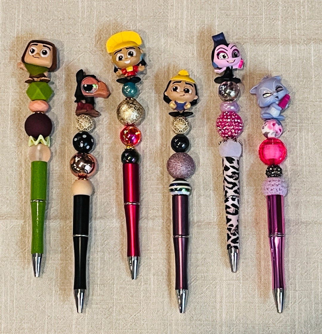 Disneys Emperors New Groove Inspired Autograph Pen, Beaded Ballpoint ...