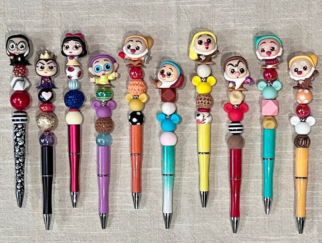 Disneys Snow White Inspired Autograph Pen, Beaded Ballpoint Pen With ...