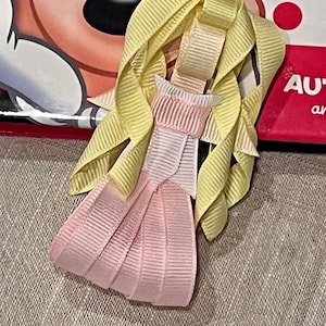 Princess Sculpted Ribbon Hair Bows - Etsy