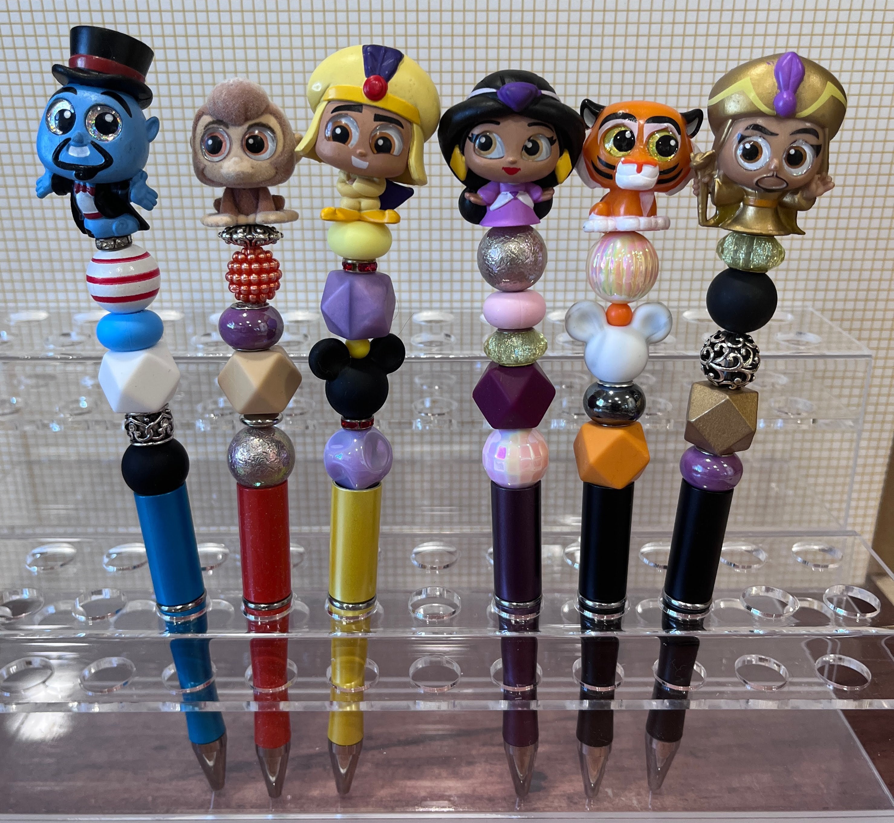 Disney Aladdin Inspired Autograph Pen Beaded Ballpoint Pen - Etsy