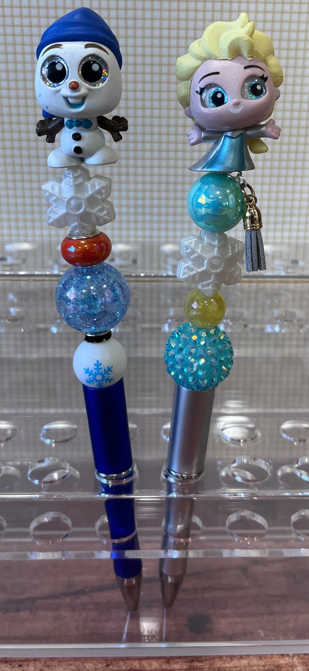 Disney Frozen Inspired Autograph Pen Beaded Ballpoint Pen - Etsy