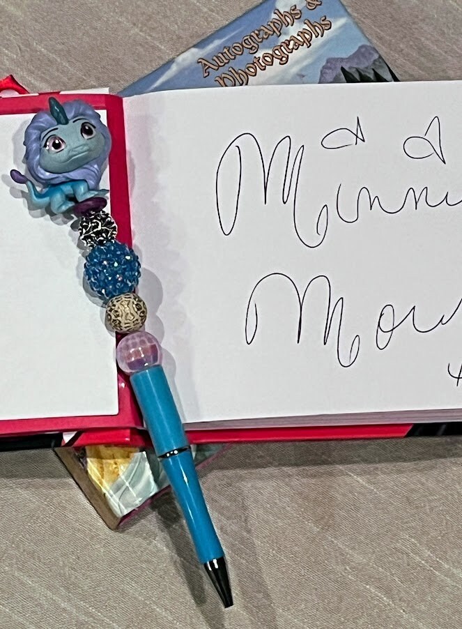 Disneys Moana and Raya Inspired Autograph Pen, Beaded Ballpoint Pen ...