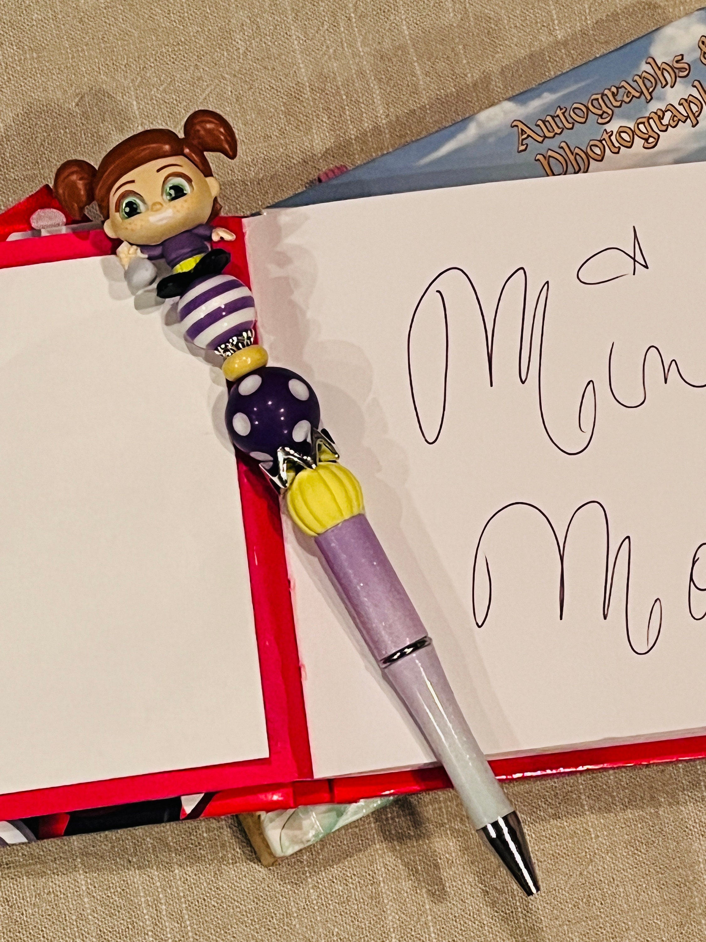 Disneys Finding Nemo Inspired Autograph Pen, Beaded Ballpoint Pen With ...