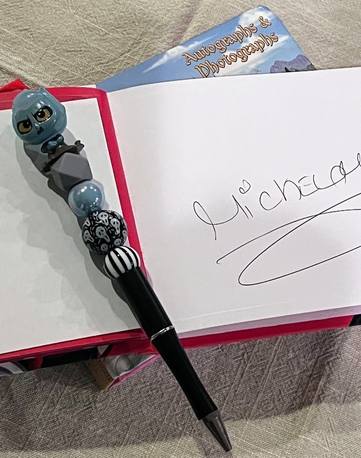 Disney Hercules Inspired Autograph Pen Beaded Ballpoint Pen - Etsy