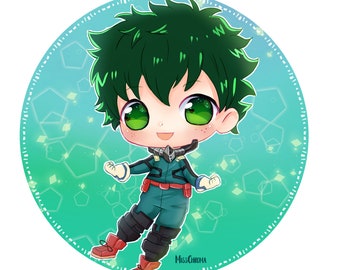 Custom Anime Portrait Chibi Commission Kawaii Fan Art Digital | Etsy