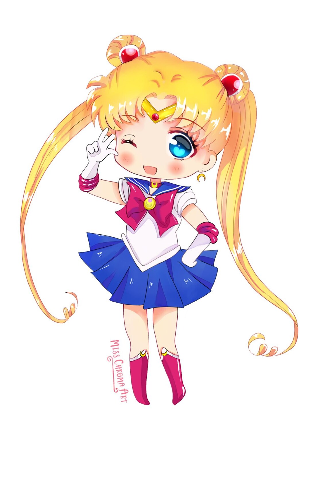 Custom Chibi Portrait Anime Fanart Custom Portrait Family Portrait ...