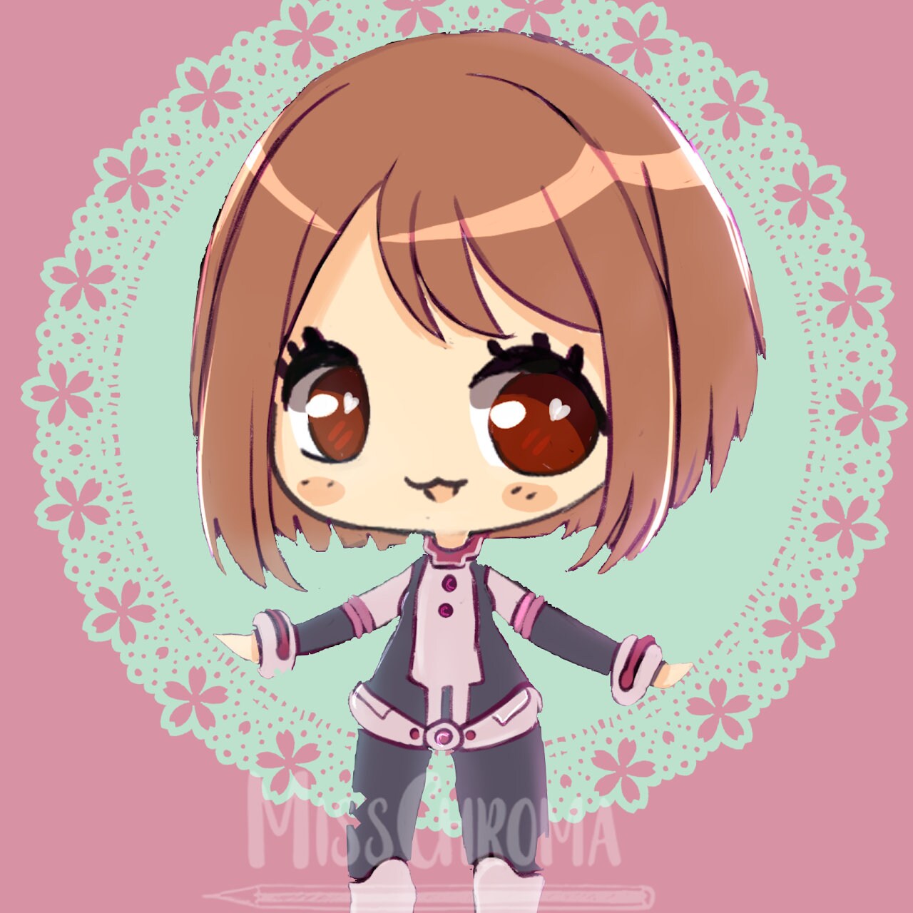 YCH Commission Chibi, Anime Portrait, Manga, Oc Ommission Art, Digital ...