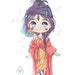 Custom Anime Portrait Chibi Commission, Kawaii Fan Art Digital ...
