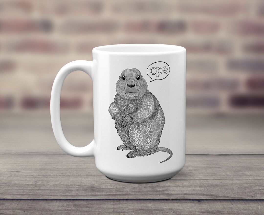 Groundhog Saying ope Ceramic Mug - Etsy