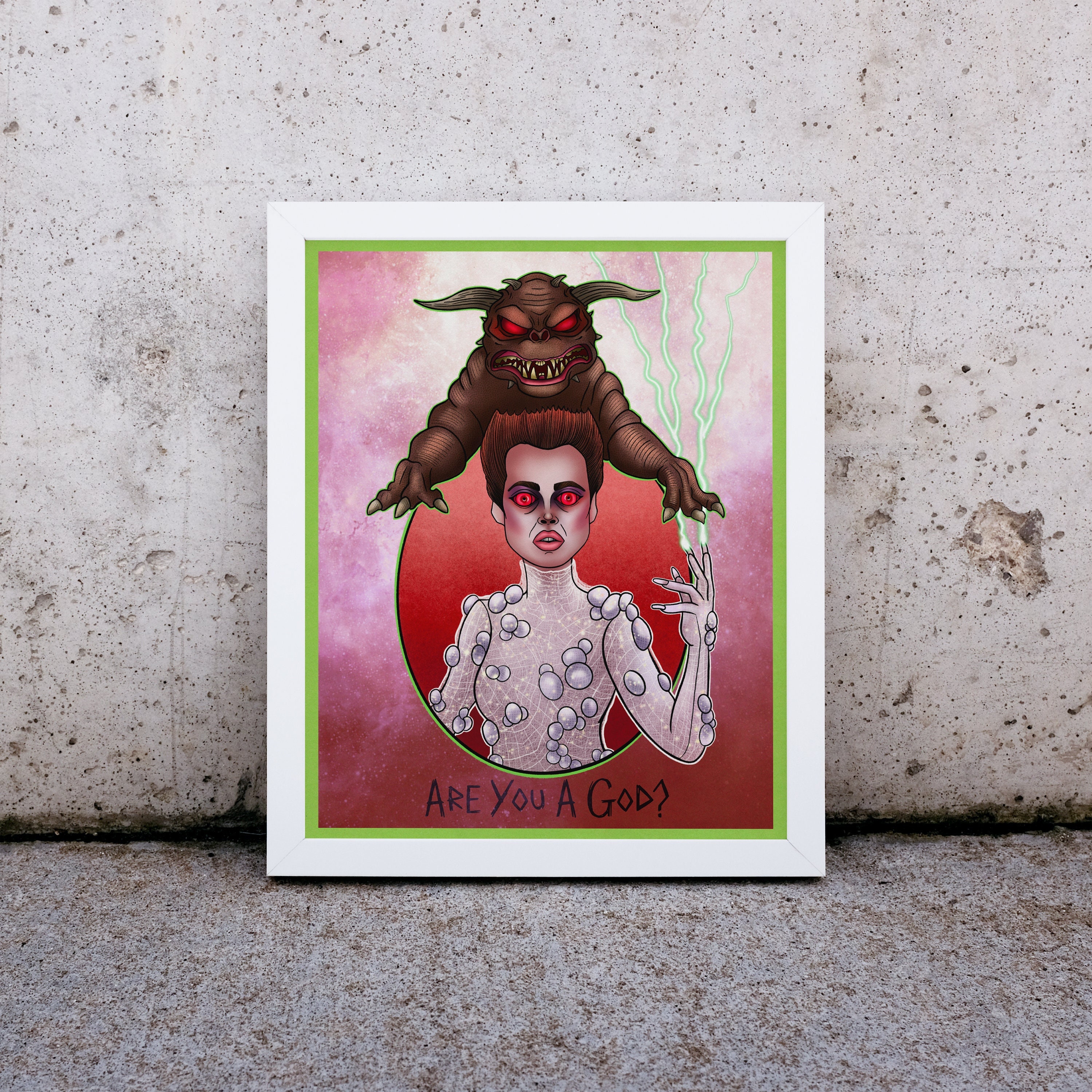 Gozer the Gozerian With Terror Dog Print 8 X 10 - Etsy