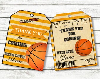Basketball thank you | Etsy