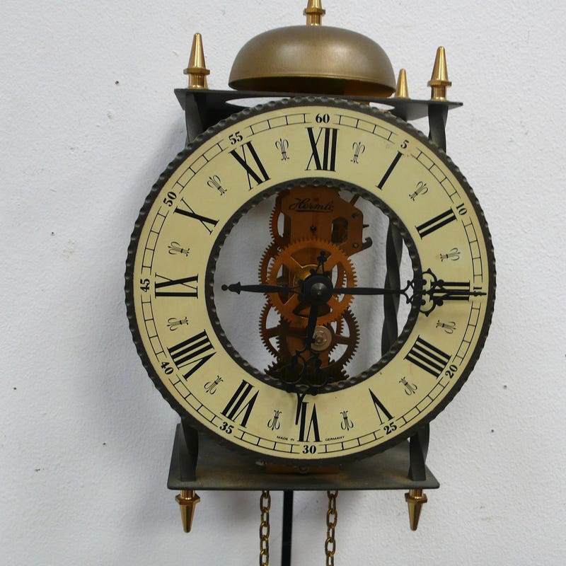 Antique Pendulum Wall Clock - Etsy