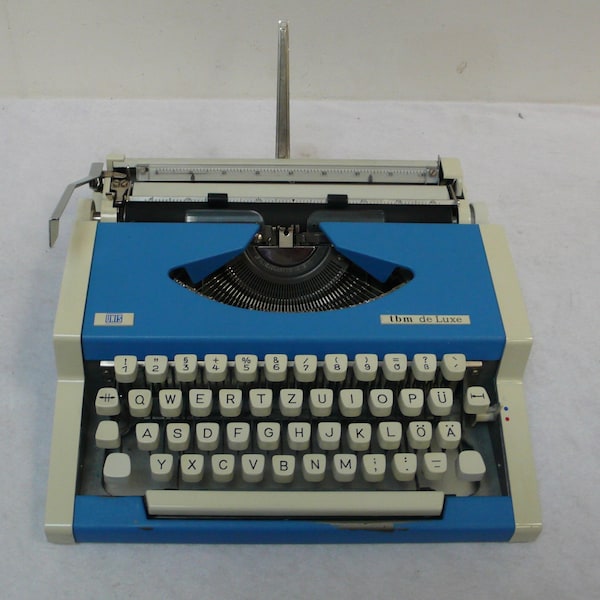 Typewriter Blue - Etsy