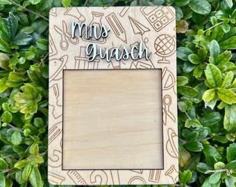 Teacher Appreciation Post It Note Holder Sublimated Acrylic - Etsy