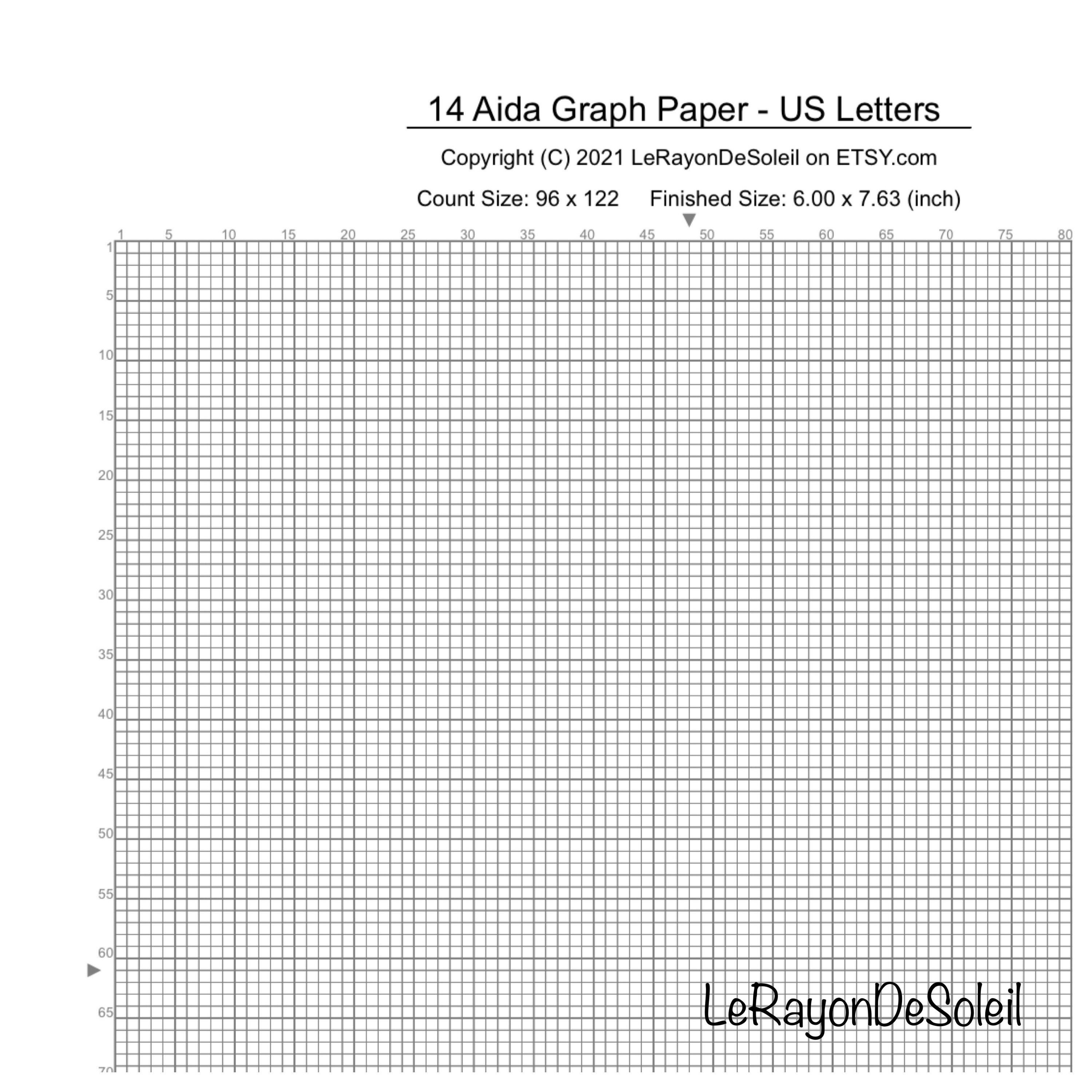 Cross Stitch Graph Paper 18 Count Bloggerpassl