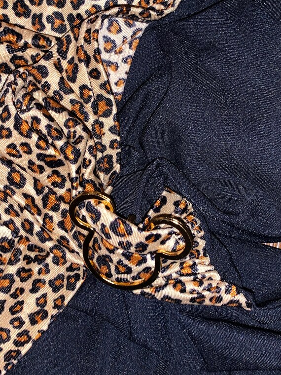 Vintage 90s Deadstock Disney Tarzan Jane Leopard Chee… - Gem