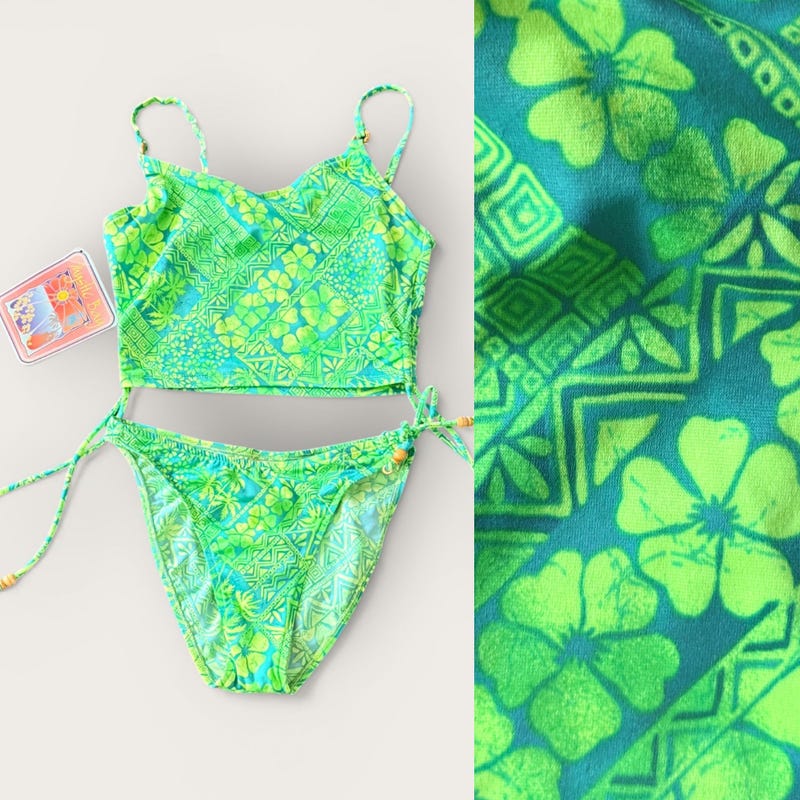 Y2k Tankini Swimsuits - Etsy