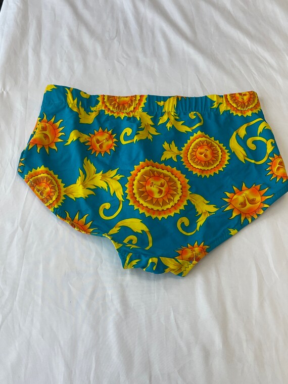 Vintage 90s 2000s Ritchie Swimwear Turquoise Blue Bri… - Gem