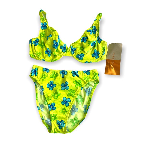 Flower Bikini Etsy