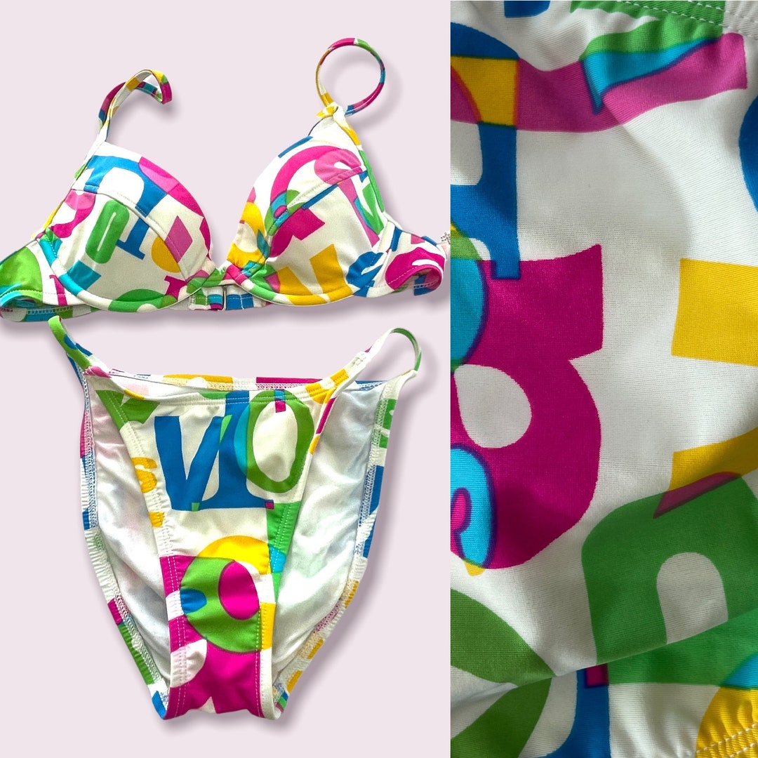 Vintage 2000s Y2K HTF Victoria Secret Sexy Monogram Letters "pink ...