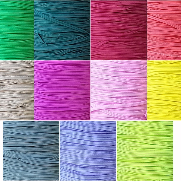 Colored Elastic 1 Inch - Etsy
