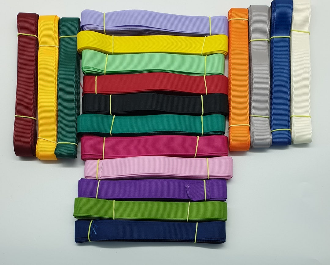 Grosgrain Ribbon 20MM 3/4" More Colours Double Face - Etsy