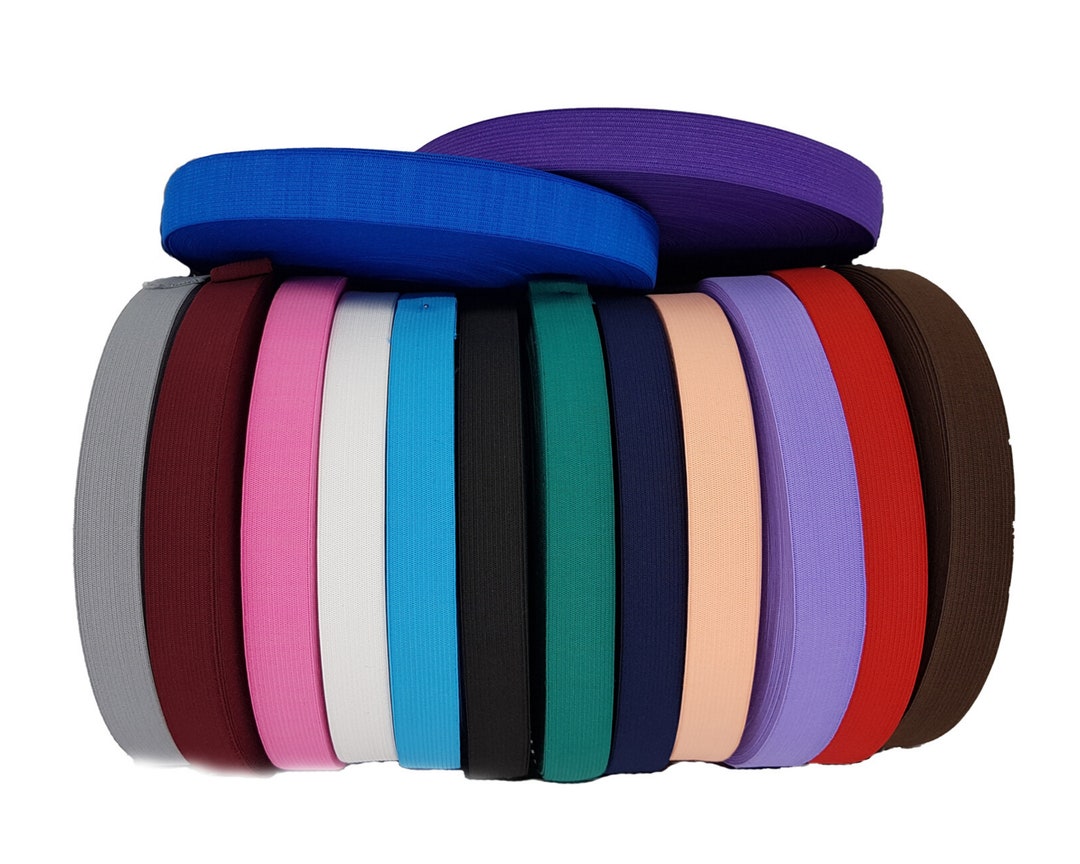 Elastic Webbing Cord 25mm 1 Inch Flat Stretch Waistband Elastic - Etsy