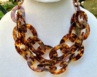 Tortoise Chain Link - Etsy