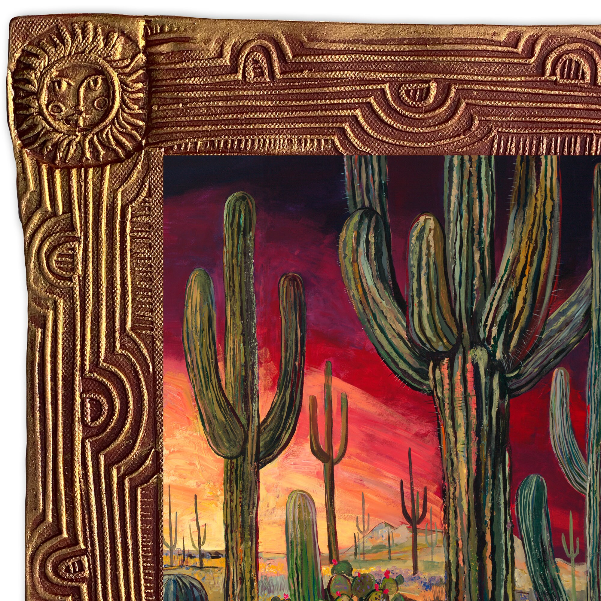 Saguaro Desert III/SQ - Etsy
