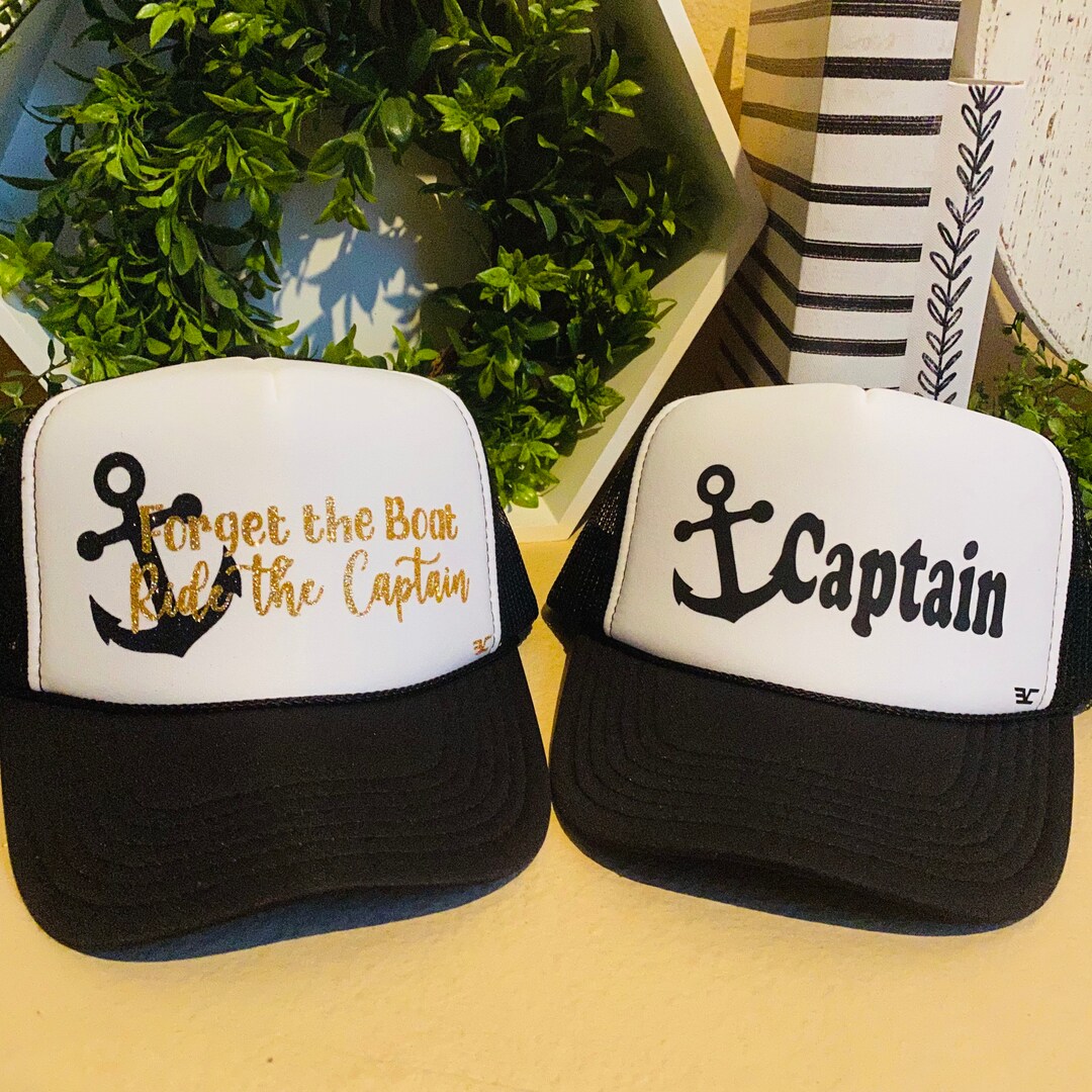 Summer Hat | Boat Hats | Ride the Captain Trucker Hat | River Girl ...
