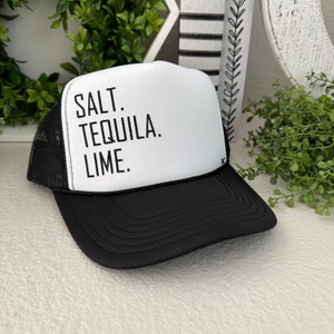 Day Drinking Hats | Salt Tequila Lime Hat | Summer | Summertime | Girls ...