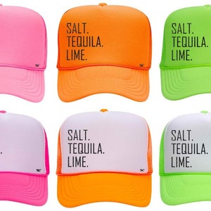 Day Drinking Hats | Salt Tequila Lime Hat | Summer | Summertime | Girls ...
