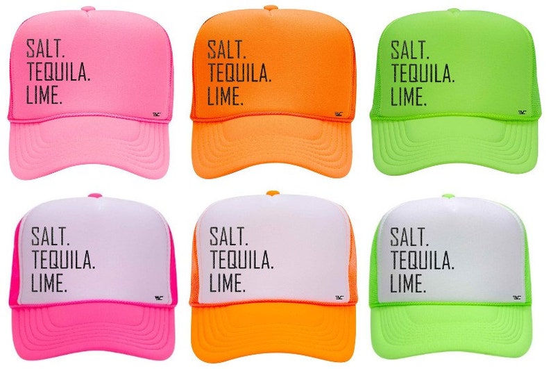 Day Drinking Hats | Salt Tequila Lime Hat | Summer | Summertime | Girls ...