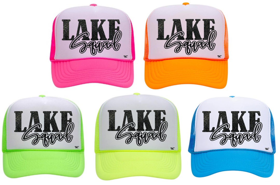 Lake Hat | Lake Life Hats | Lake Squad | Summer | Summertime Trucker ...