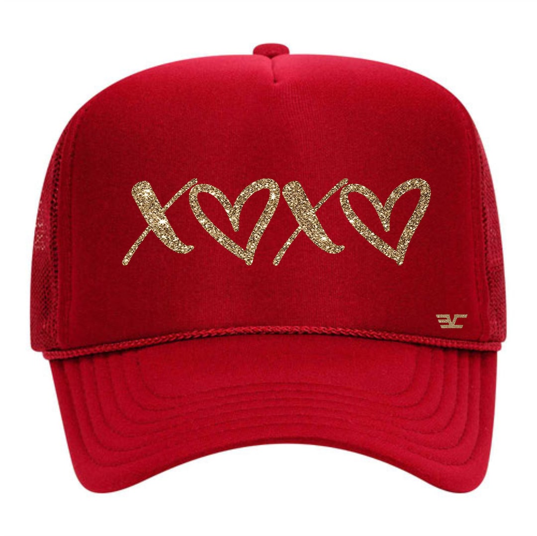 Valentines Day Hat Love XOXO Hat Everyday Hats Every Day - Etsy