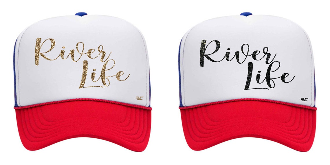 River Hats | River Life | Summertime Trucker Hat - Etsy