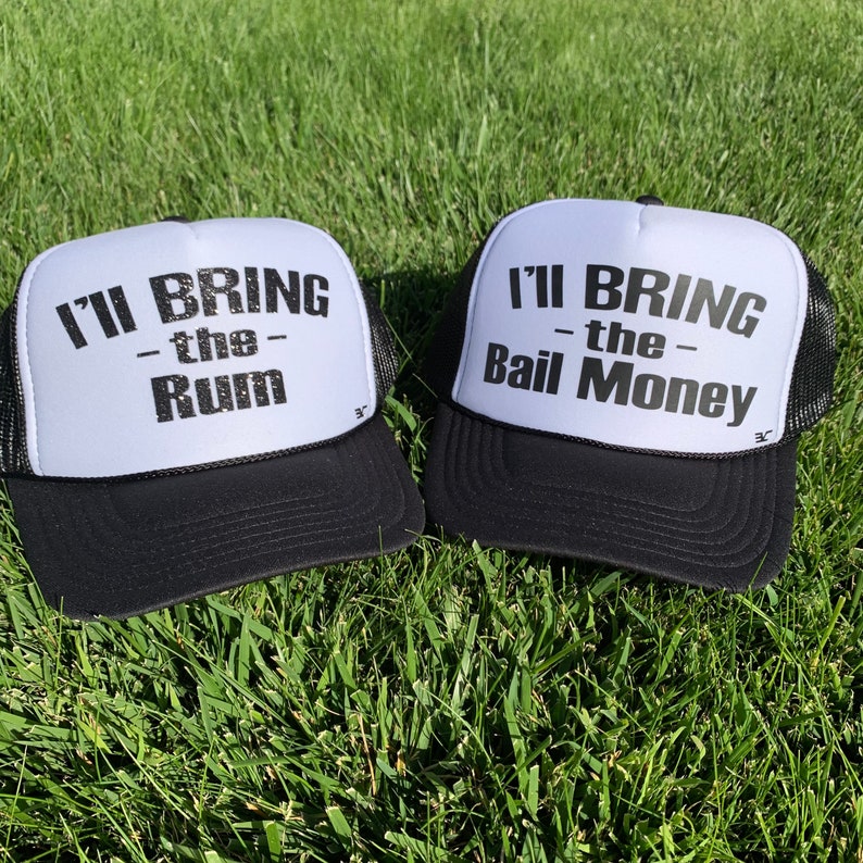 Group Party Trucker Hat | Fill in the Blank Hats | I’ll Bring the Party ...